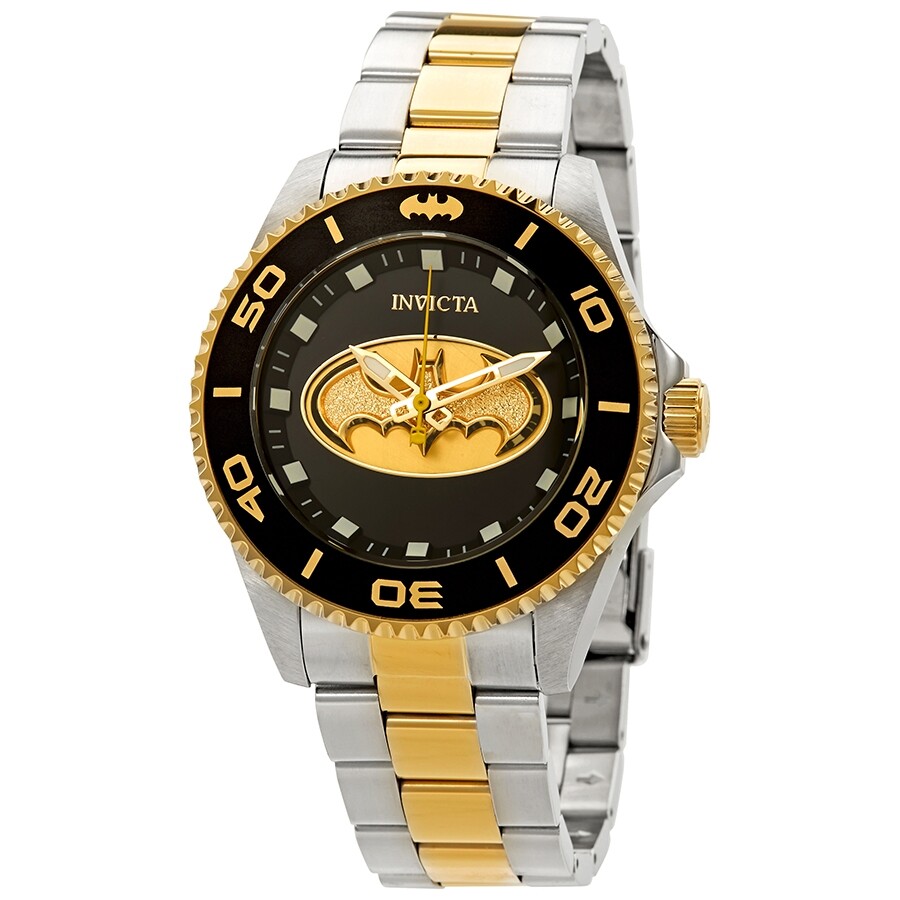 Invicta DC Comics Batman Black Dial Two-tone Men's Watch 29697 ...
