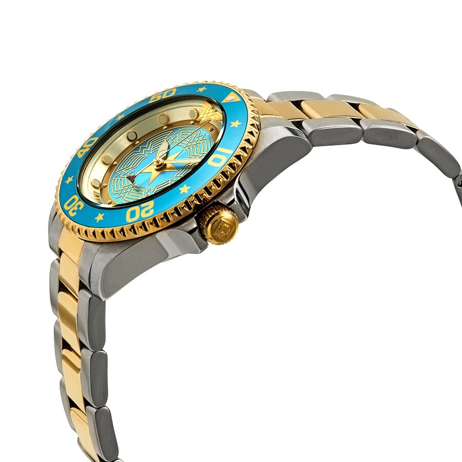 Invicta DC Comics Wonder Woman Quartz Blue Dial Ladies Watch 29692 - DC ...