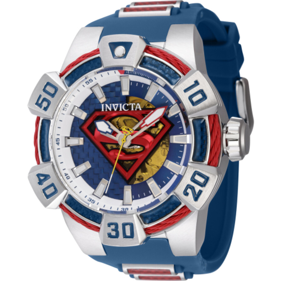 Invicta DC Comics Superman Automatic Blue Dial Men's Watch 41025 ...