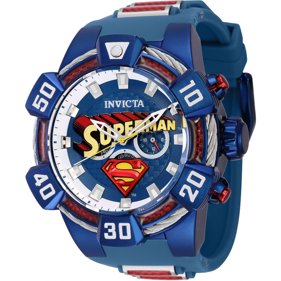 Invicta DC Comics Superman Chronograph Quartz Men's Watch 41139 ...