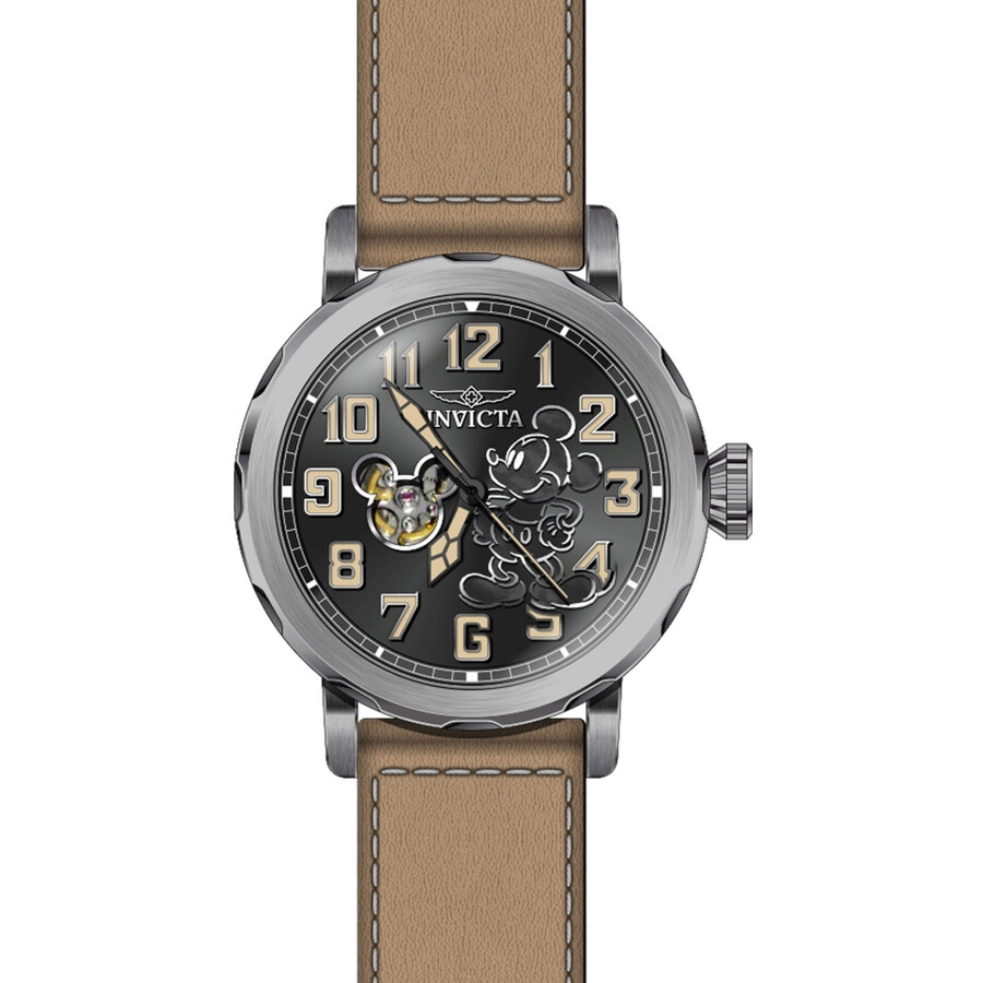 Invicta Disney Limited Edition Automatic Black Dial Men's Watch 23797 ...