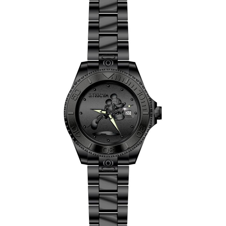 Invicta Disney Limited Edition Automatic Black Dial Men's Watch 24531 ...