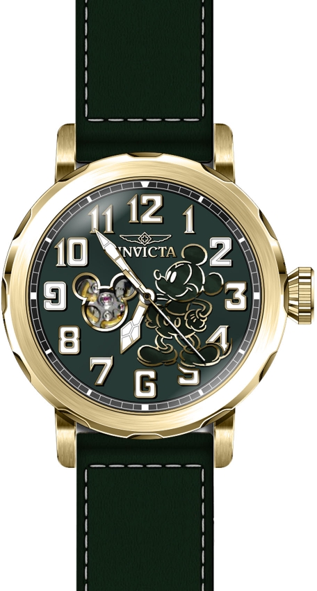 Invicta Disney Limited Edition Automatic Green Dial Men's Watch 23795 ...