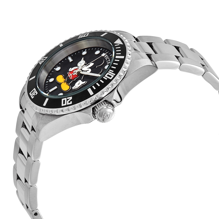 Invicta Disney Limited Edition Mickey Mouse Black Dial Men's Watch ...
