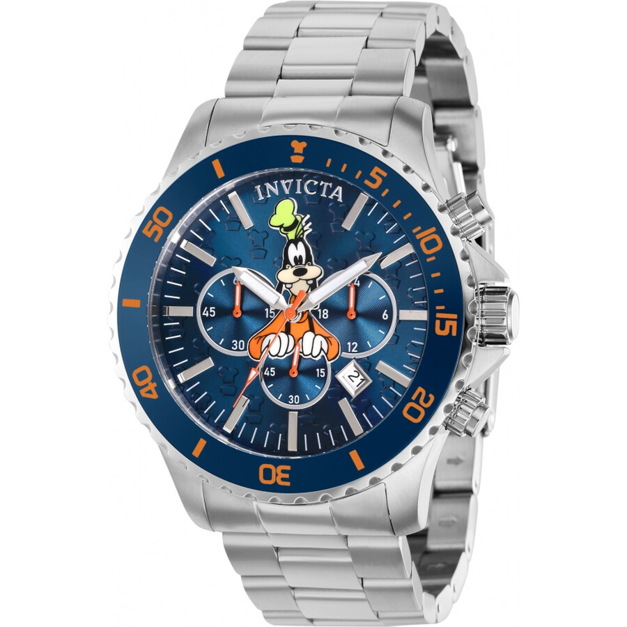 Invicta Disney Limited Edition Chronograph Quartz Blue Dial Men's Watch ...