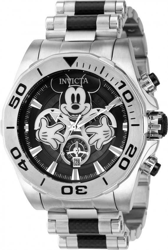 Invicta Disney Limited Edition Mickey Mouse Chronograph GMT Quartz Men ...