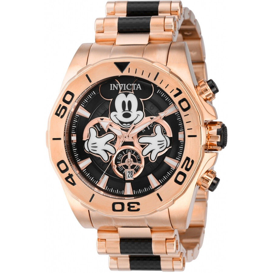 Invicta Disney Limited Edition Mickey Mouse Chronograph GMT Quartz Men ...