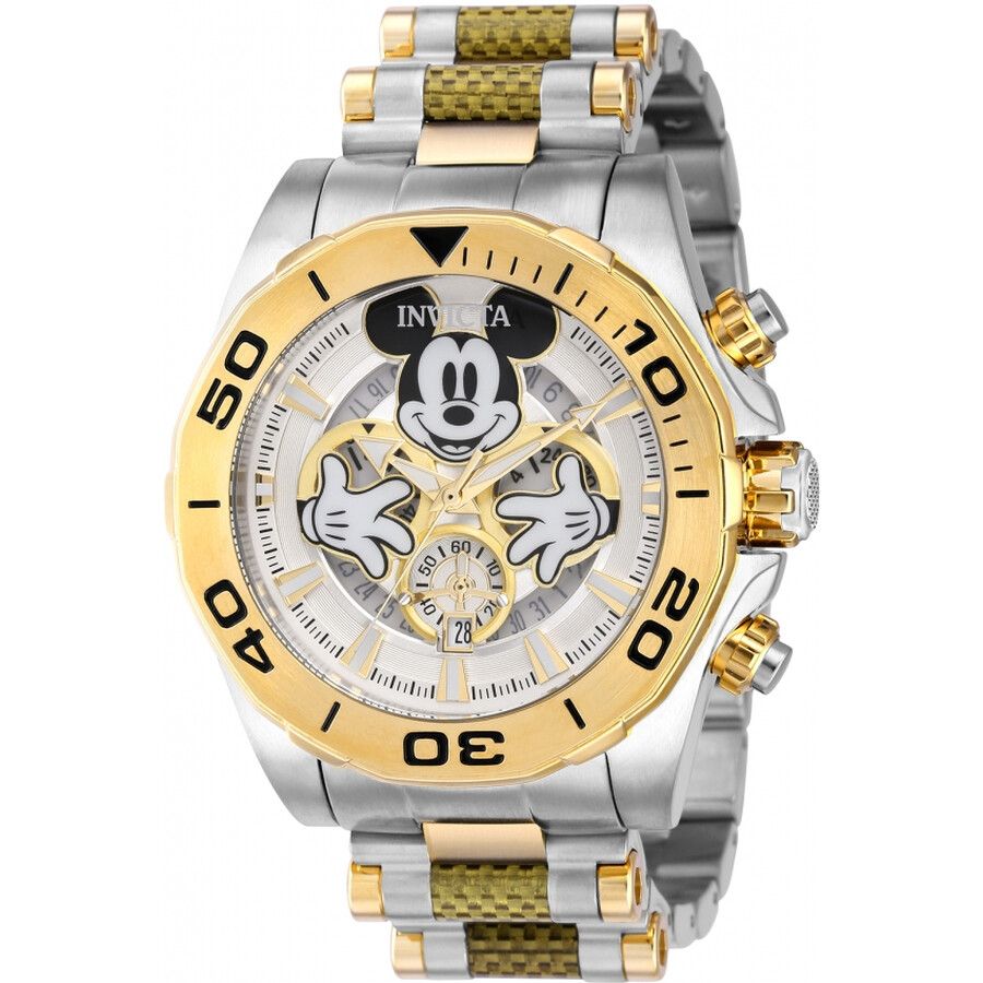 Invicta Disney Limited Edition Mickey Mouse Chronograph GMT Quartz Men ...
