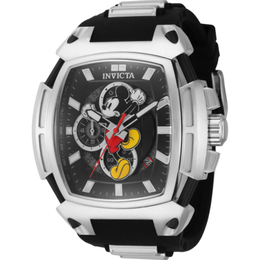 Invicta Disney Limited Edition Mickey Mouse Chronograph Quartz Black ...