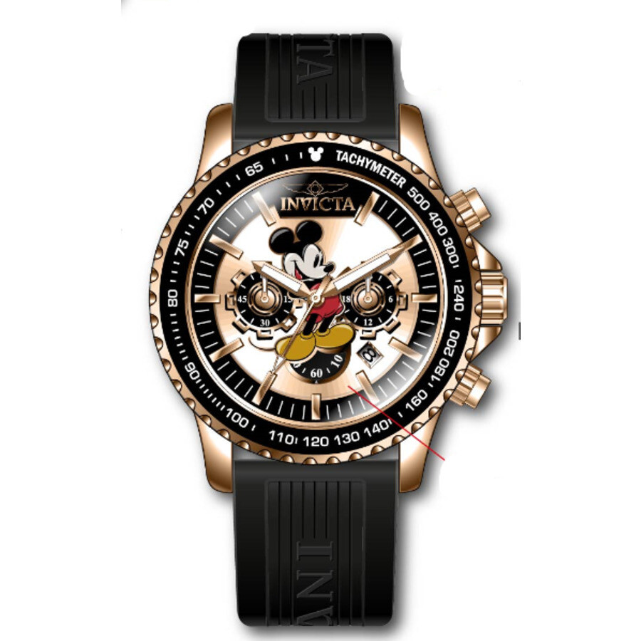 Invicta Disney Limited Edition Mickey Mouse Chronograph Quartz Men's ...
