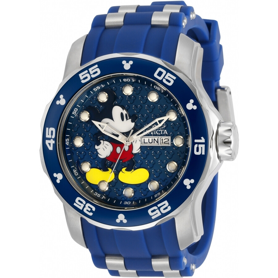 Invicta Disney Limited Edition Quartz Blue Dial Men's Watch 30767 ...