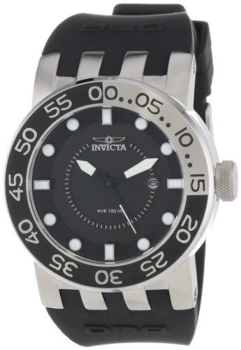 Invicta DNA Black Dial Black Silicone Men's Watch 12423 0886678124237 ...