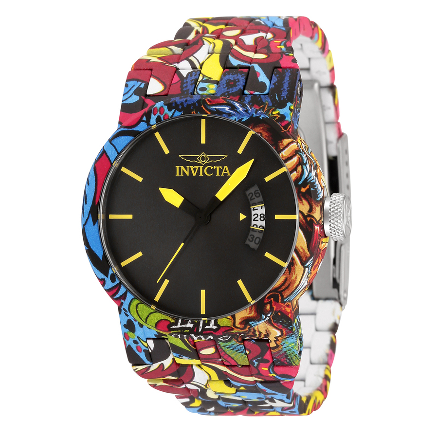 Invicta DNA Quartz Black Dial Ladies Watch 34489 886678412167 - Watches ...
