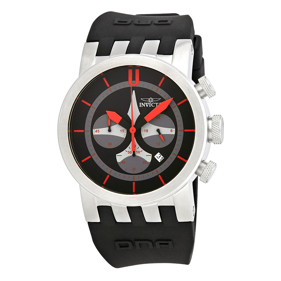 Invicta DNA Chronograph Black Dial Men's Watch 25056 886678302901 ...