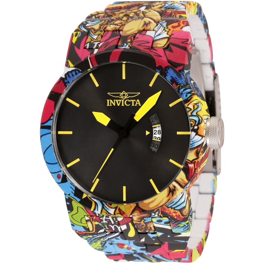 Invicta DNA Quartz Black Dial Men's Watch 34488 886678412150 - Watches ...