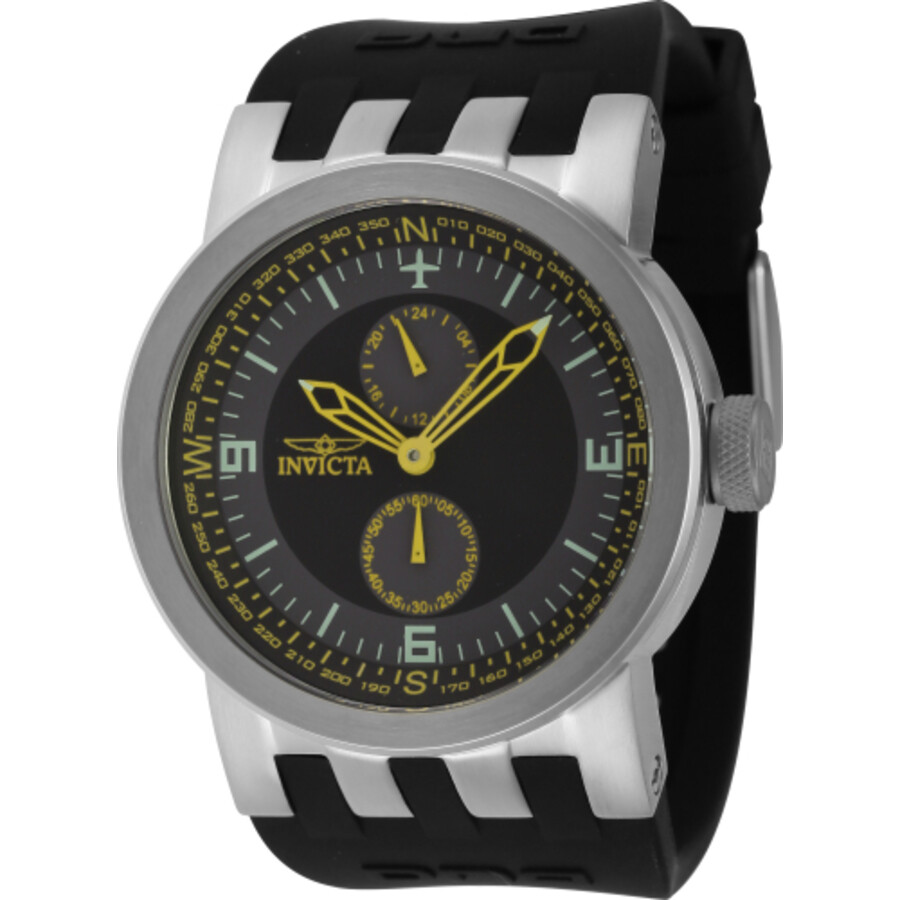 Invicta DNA Quartz Black Dial Men's Watch 44225 886678587087 - Watches ...