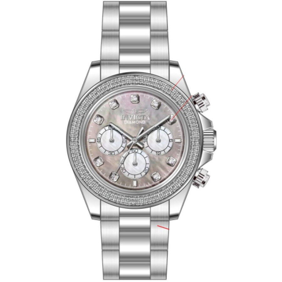 Invicta Elite Diamond Chronograph GMT Quartz Men's Watch 48752 ...