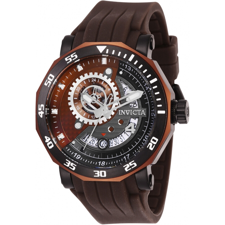 Invicta Excursion Automatic Brown Dial Men's Watch 27132 886678325931 ...