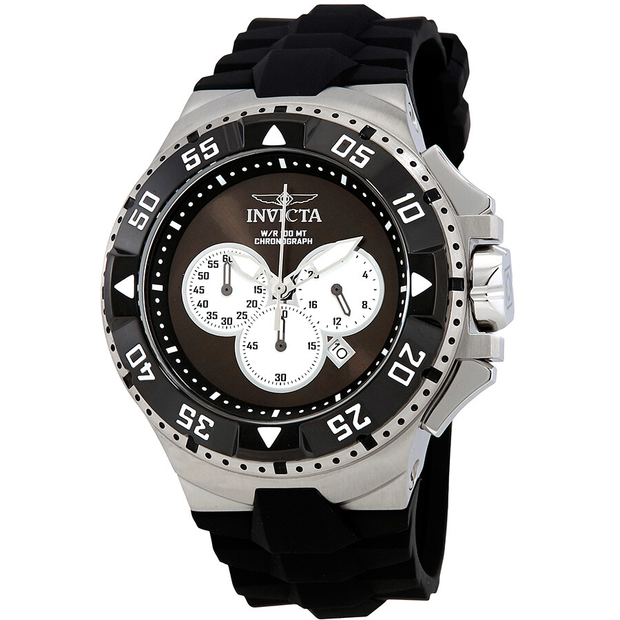 Invicta Excursion Chronograph Black Dial Men's Watch 23045 886678281497 ...