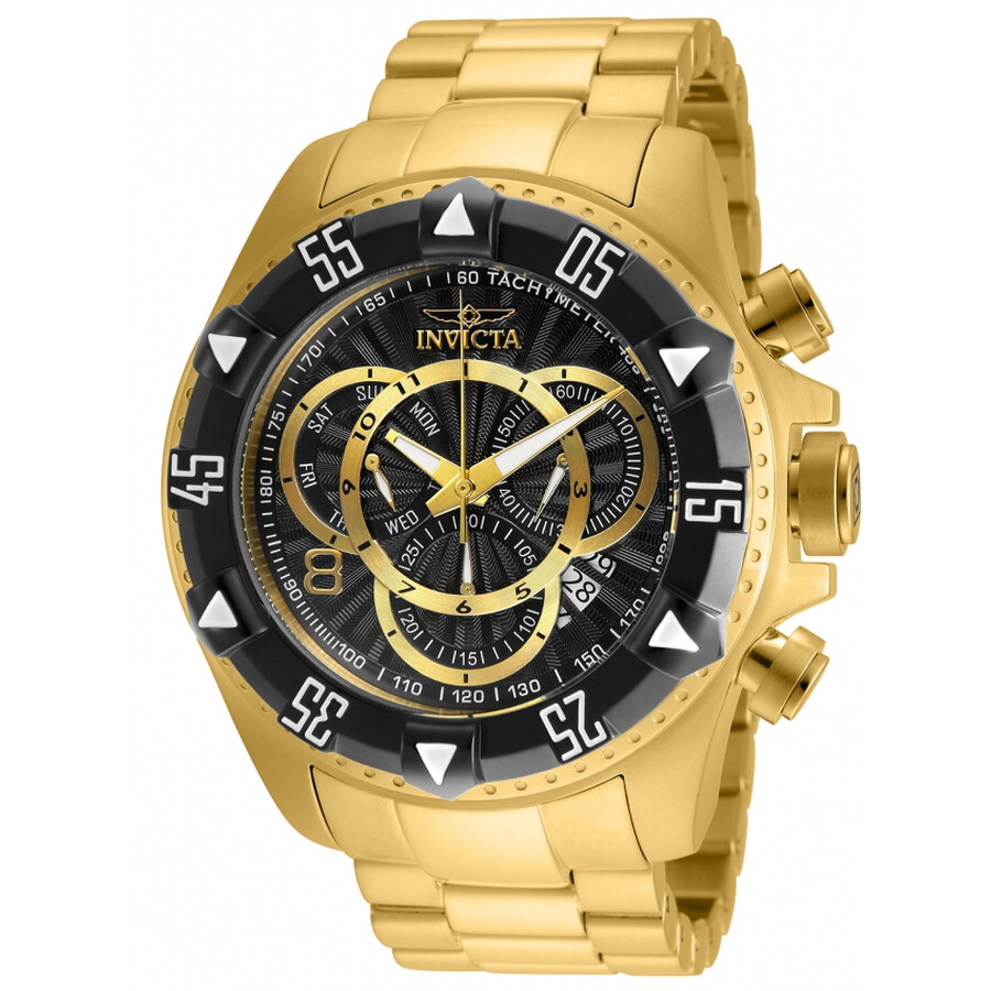 Invicta Excursion Chronograph Black Dial Men's Watch 24265 886678294350 ...