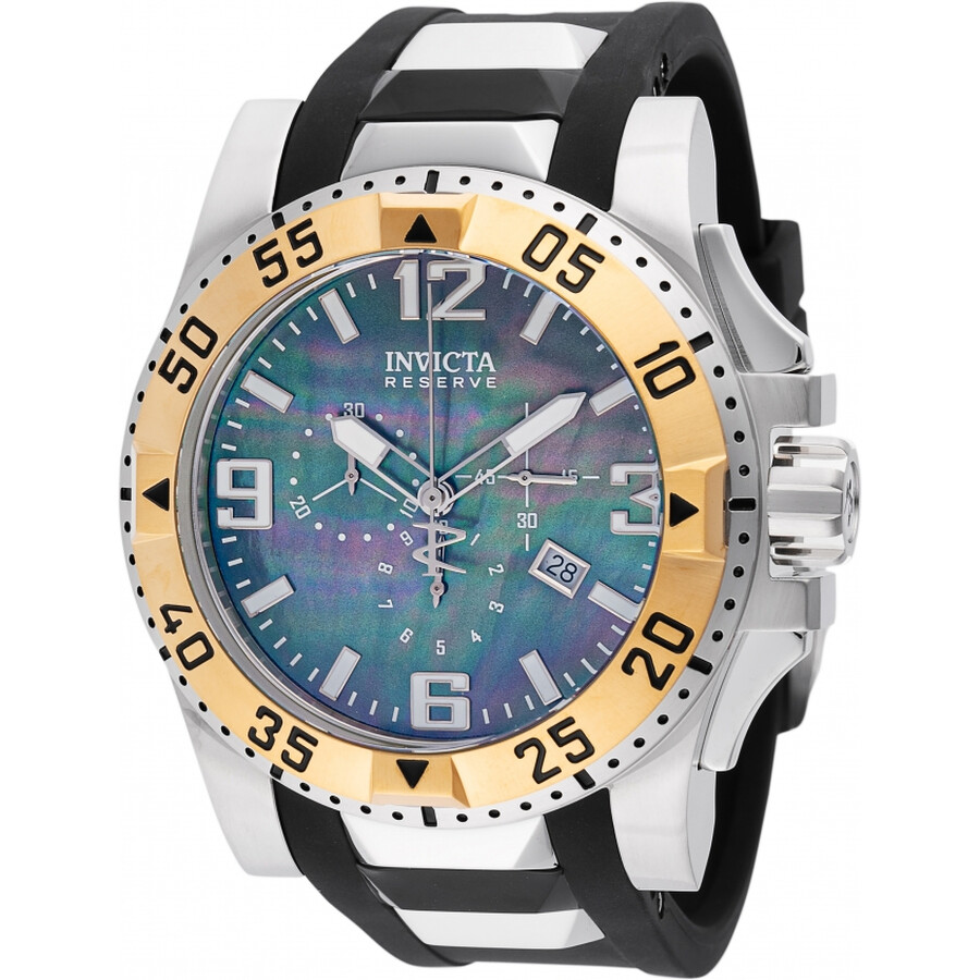 Invicta Excursion Chronograph Quartz Black Dial Men's Watch 46485 ...