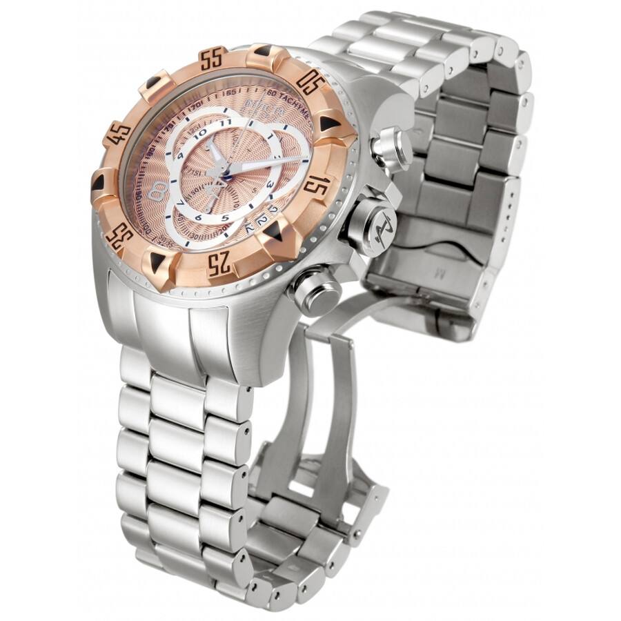 Invicta Excursion Chronograph Rose Dial Men's Watch 11000 886678110001 ...