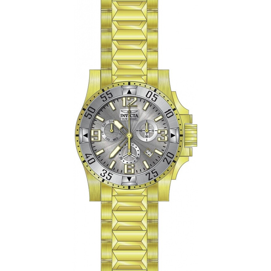 Invicta Excursion Chronograph Silver Dial Men's Watch 23905 ...
