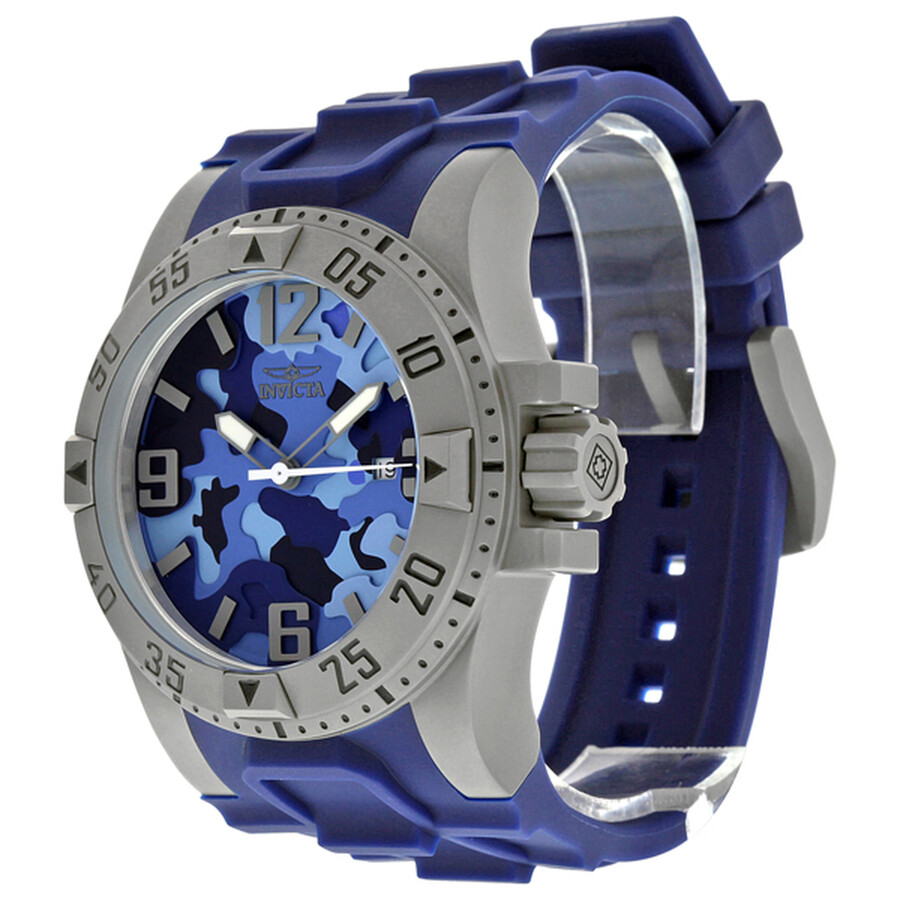 Invicta Excursion Diver Blue Camo Men's Watch 1096 - Excursion ...