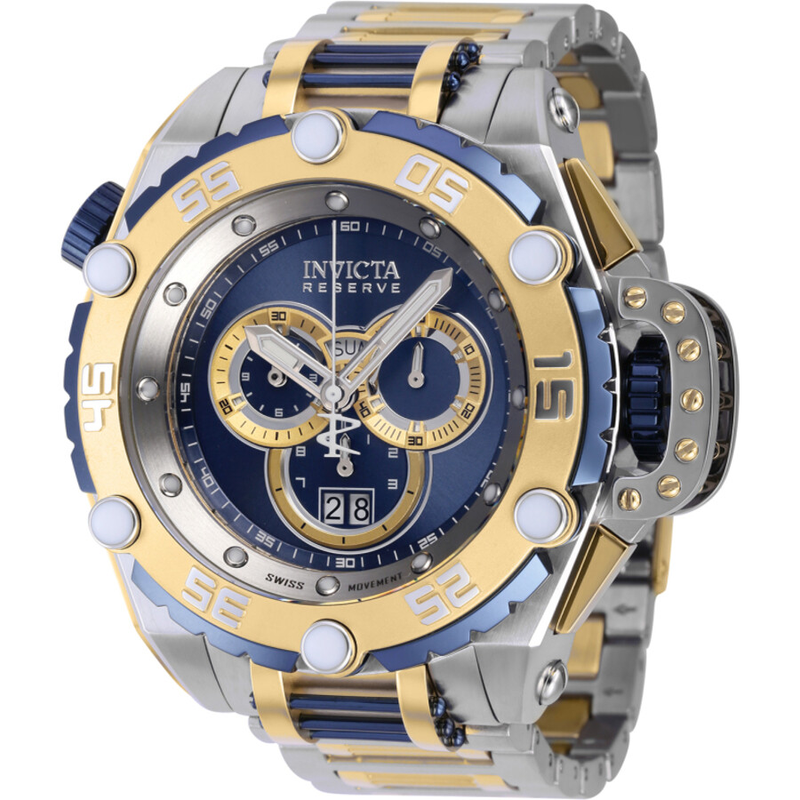 Invicta Flying Fox Chronograph Quartz Blue Dial Men's Watch 39549 ...