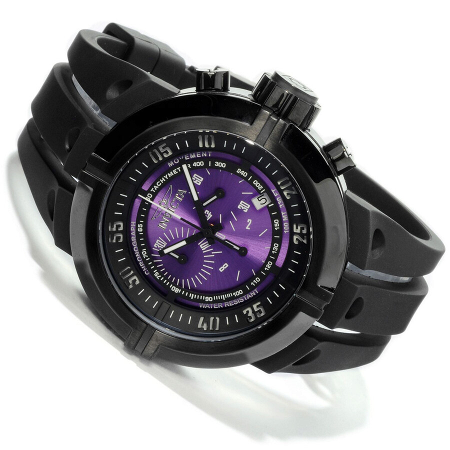 Invicta Force Contender Purple Dial Chronograph Men's Watch 0847 ...