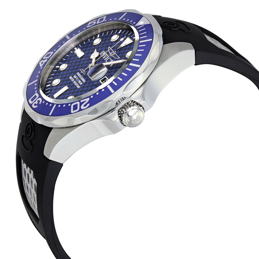 Invicta Grand Diver Blue Carbon Fiber Dial Men's Watch 12559 - Pro ...