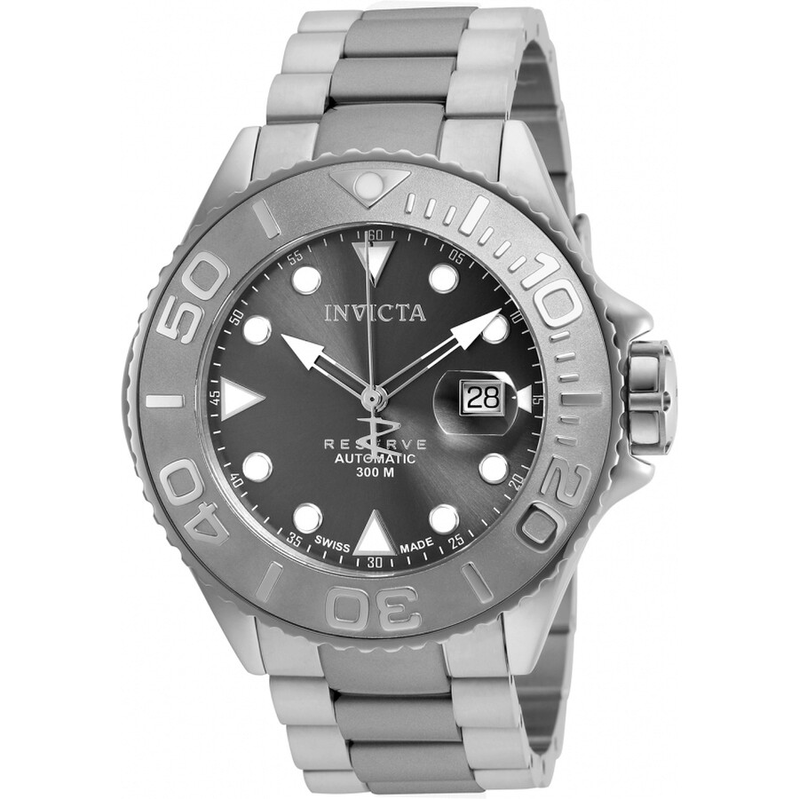 Invicta Grand Diver Titanium Swiss Made Automatic Men's Watch 22859 ...