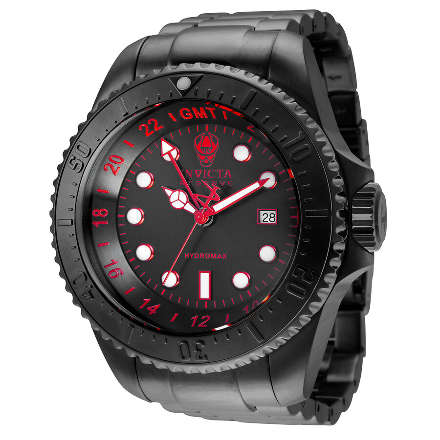 Invicta Hydromax Quartz Black Dial Men's Watch 34146 886678408351 ...
