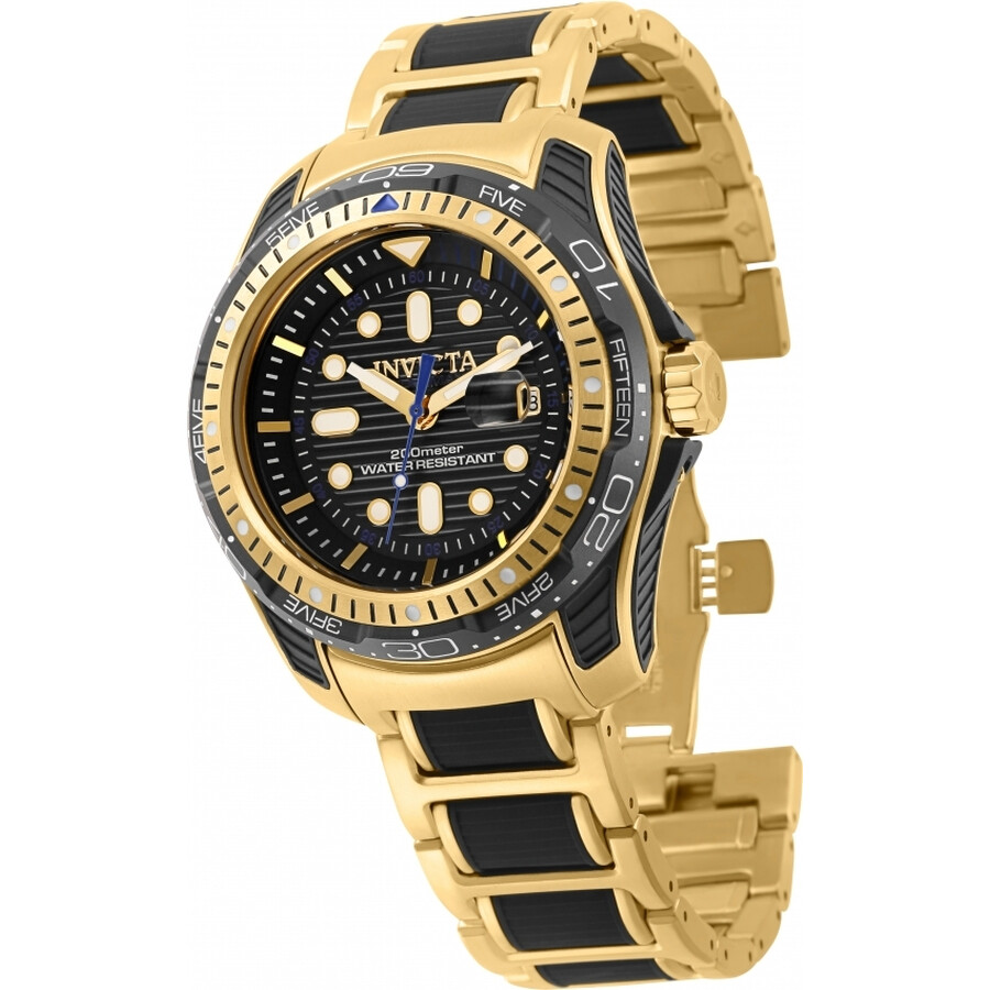 Invicta Hydromax Quartz Black Dial Men's Watch 29588 - Hydromax ...