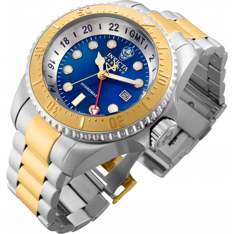 Invicta Hydromax Quartz Blue Dial Men's Watch 29733 - Hydromax ...
