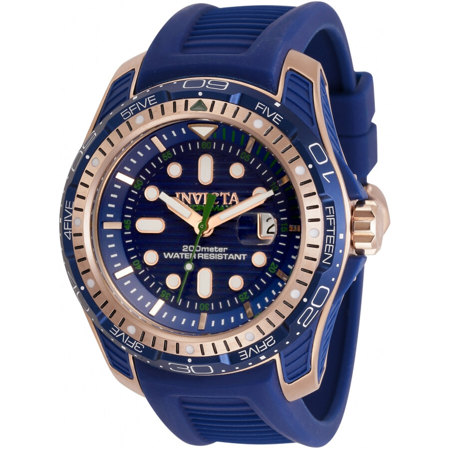 Invicta Hydromax Quartz Blue Dial Men's Watch 29585 886678351275 ...