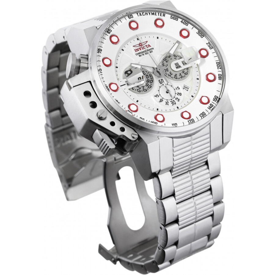 Invicta I-Force Chronograph Silver Dial Stainless Steel Men's Watch ...