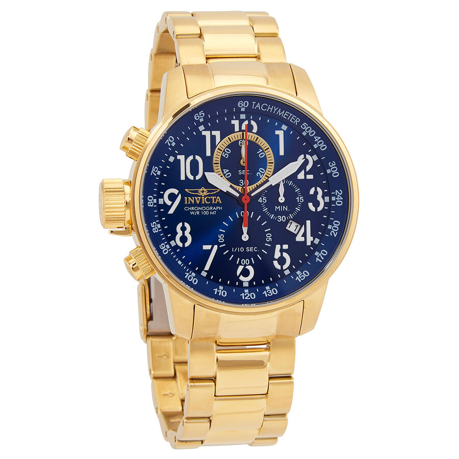 Invicta I-Force Chronograph Quartz Blue Dial Men's Watch 28744 ...