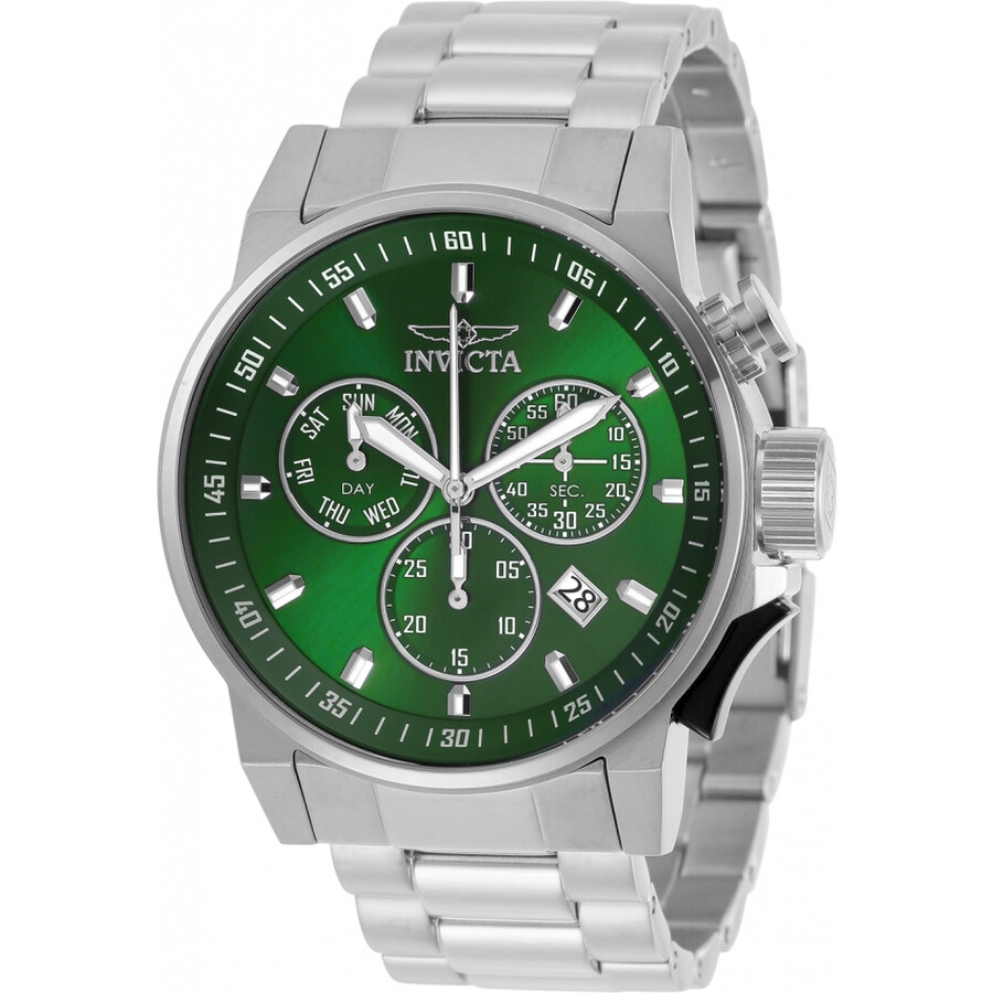 Invicta I-Force Chronograph Quartz Green Dial Men's Watch 31631 ...
