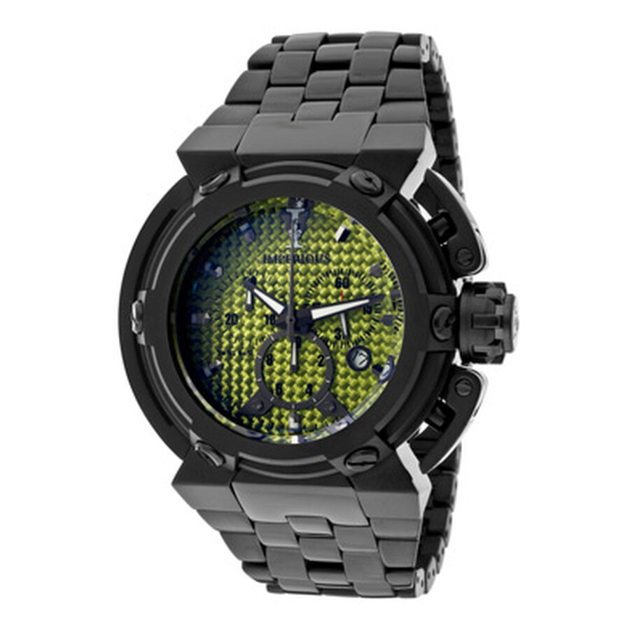 Invicta Imperious X Wing Yellow Dial Black IP Stainless Steel ...