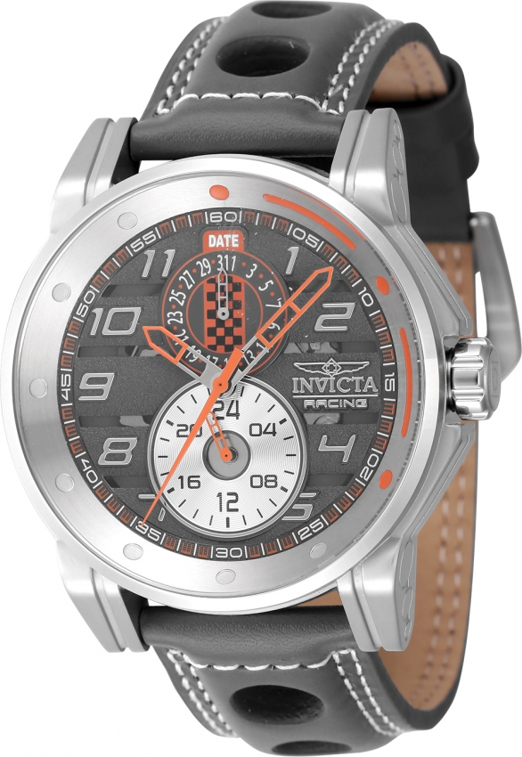 Invicta Invicta Racing GMT Quartz Gunmetal Dial Men's Watch 47535 ...