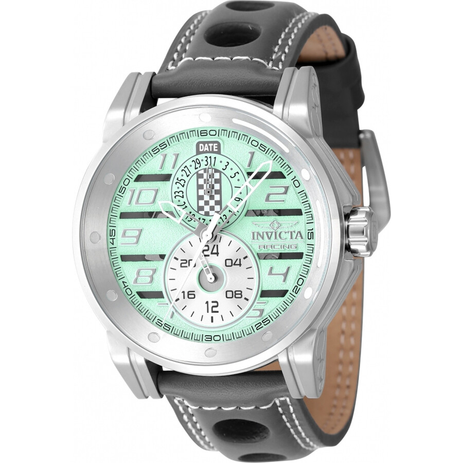 Invicta Invicta Racing GMT Quartz Turquoise Dial Men's Watch 47537 ...