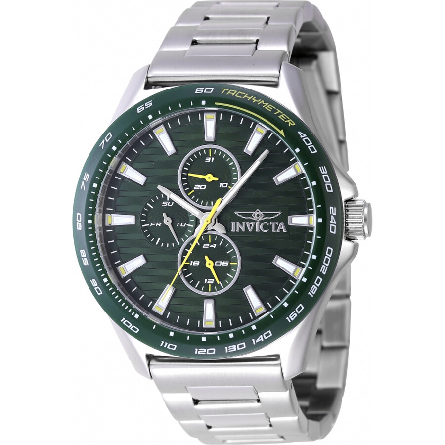 Invicta Invicta Racing Quartz Green Dial Men's Watch 47549 886678632121 ...