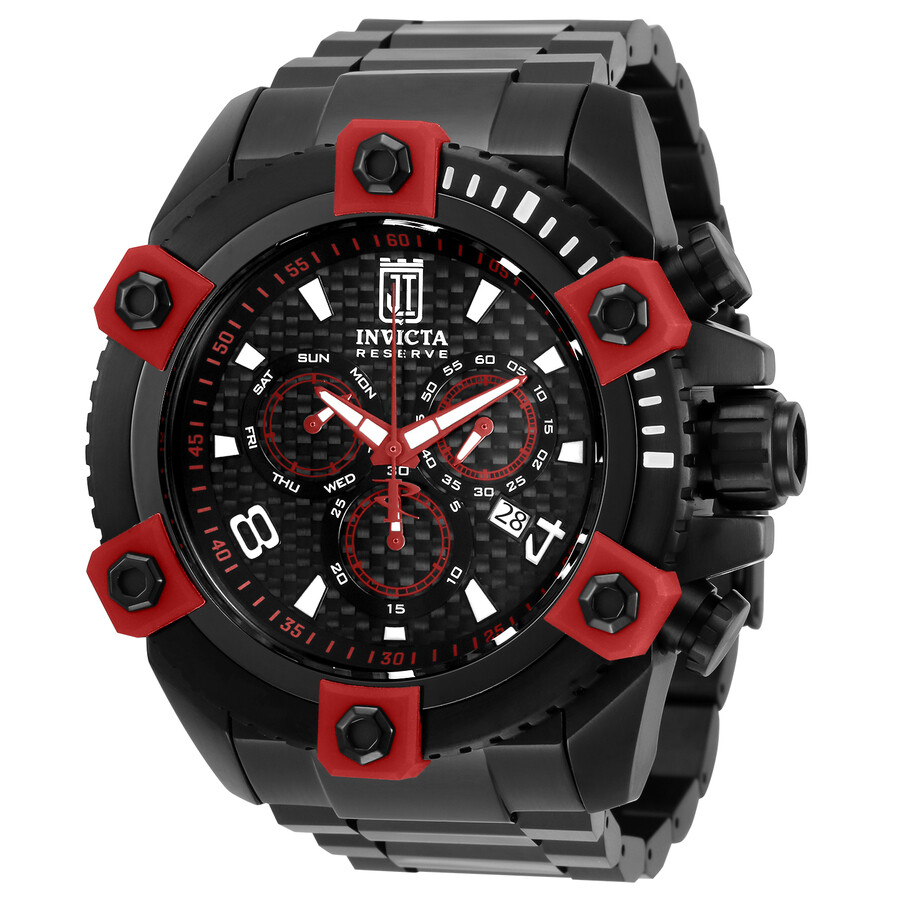Invicta Jason Taylor Chronograph Quartz Black Dial Men's Watch 33993 ...