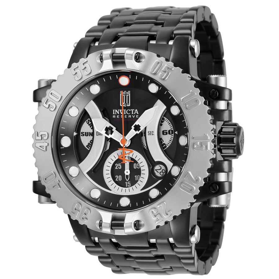 Invicta Jason Taylor Chronograph Quartz Black Dial Men's Watch 34274 ...