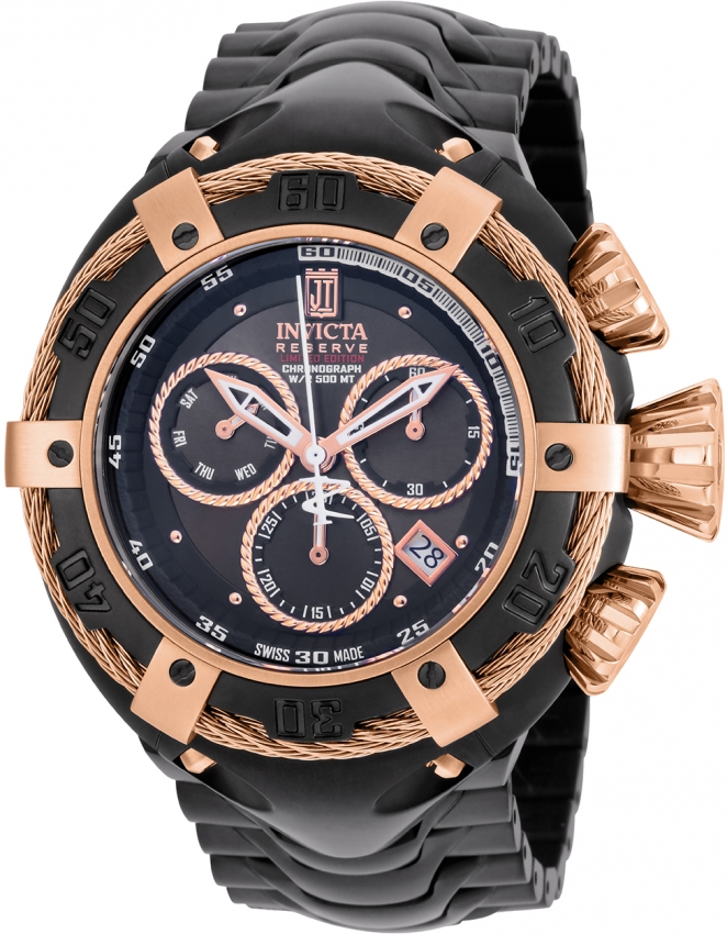 Invicta Jason Taylor Chronograph Black Dial Men's Watch 22175 ...