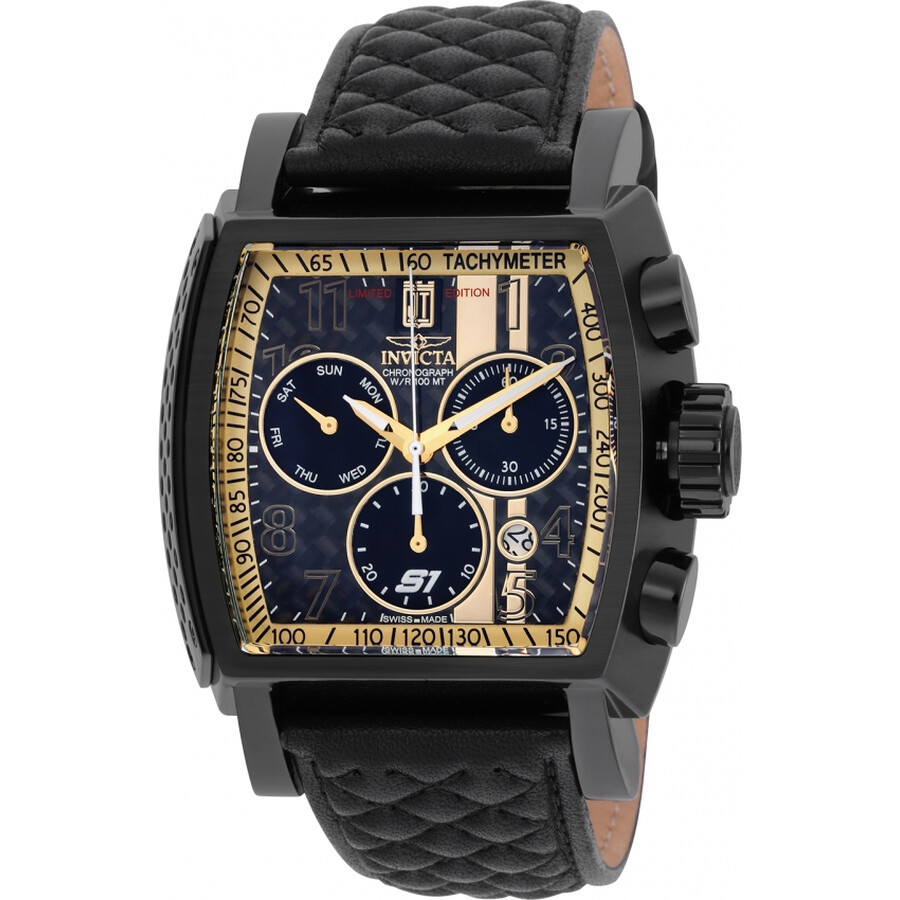Invicta Jason Taylor Chronograph Black Dial Men's Watch 22381 ...
