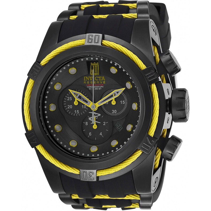 Invicta Jason Taylor Chronograph Black Dial Men's Watch 25232 ...