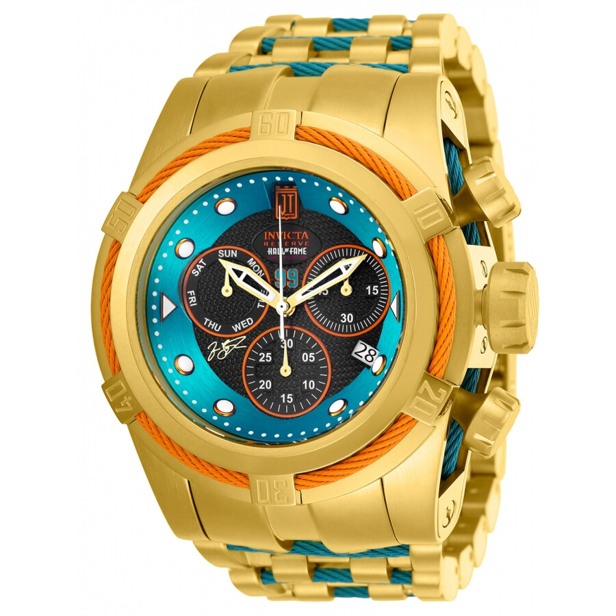 Invicta Jason Taylor Chronograph Black Dial Men's Watch 25308 ...