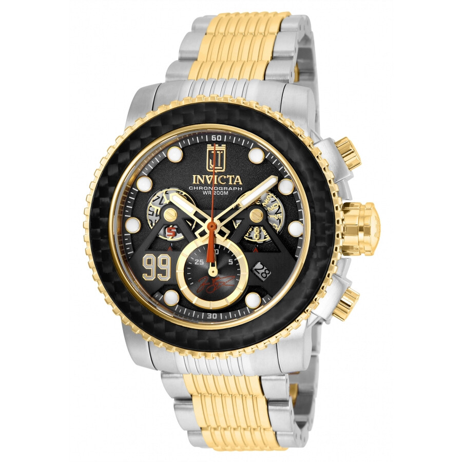 Invicta Jason Taylor Chronograph Black Dial Men's Watch 25677 ...